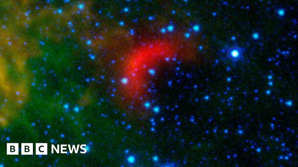 Bow waves betray dozens of runaway stars - BBC News