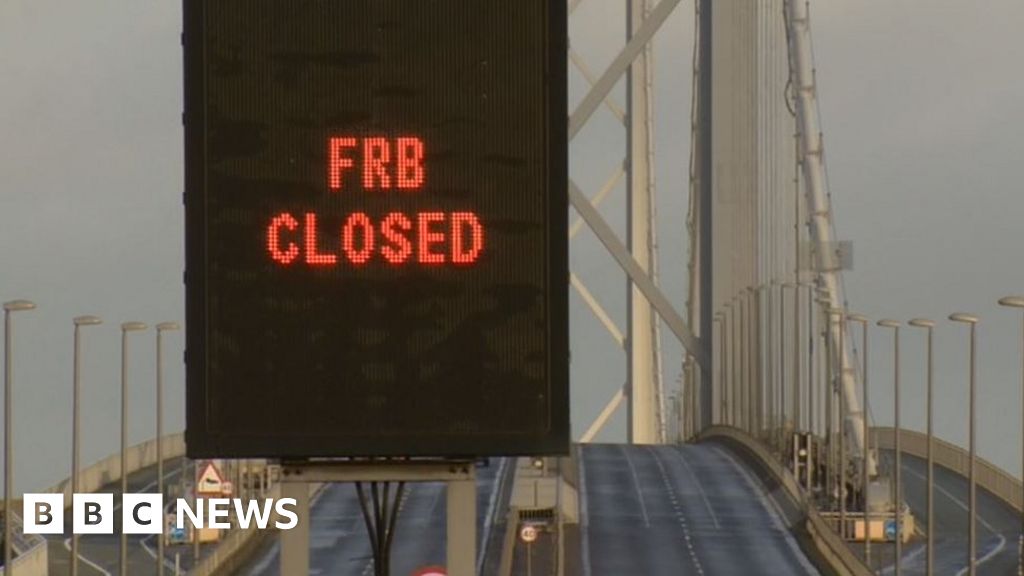 Forth Road Bridge closed until 2016 - BBC News