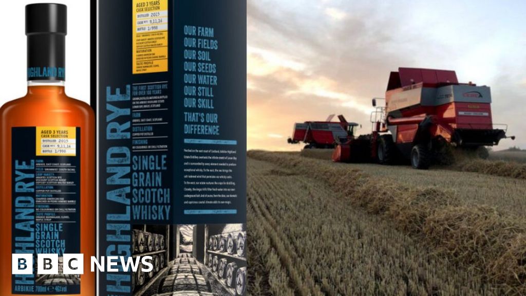 Scotland's first rye whisky in 100 years produced at Arbroath ...