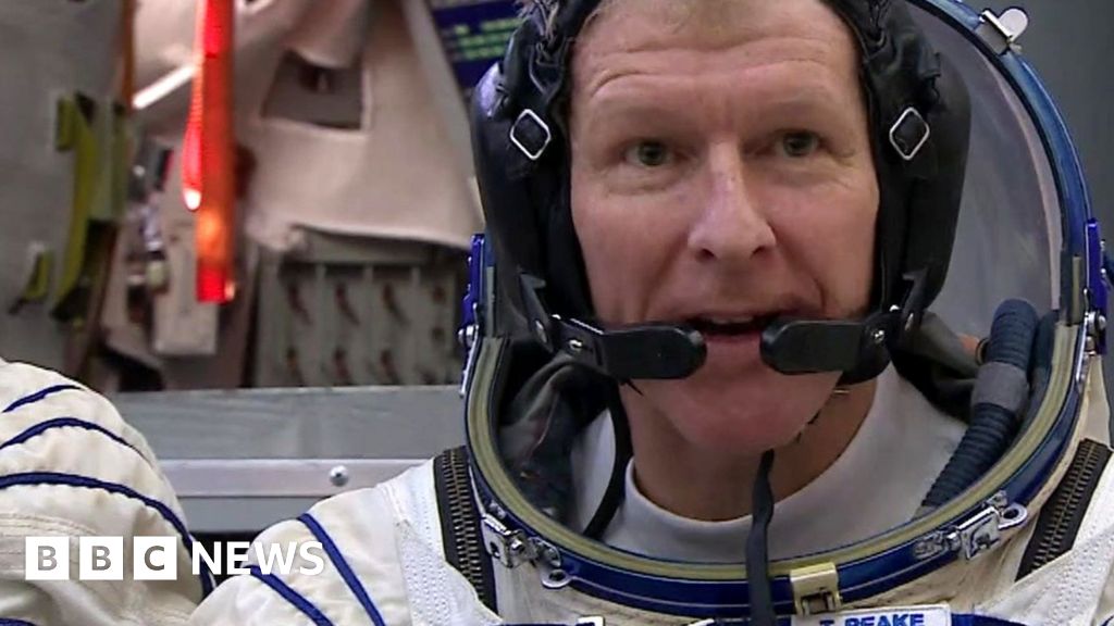 British astronaut Tim Peake in Russia ahead of space mission to ISS ...