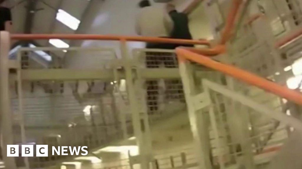 Police release footage of HMP Birmingham disorder - BBC News