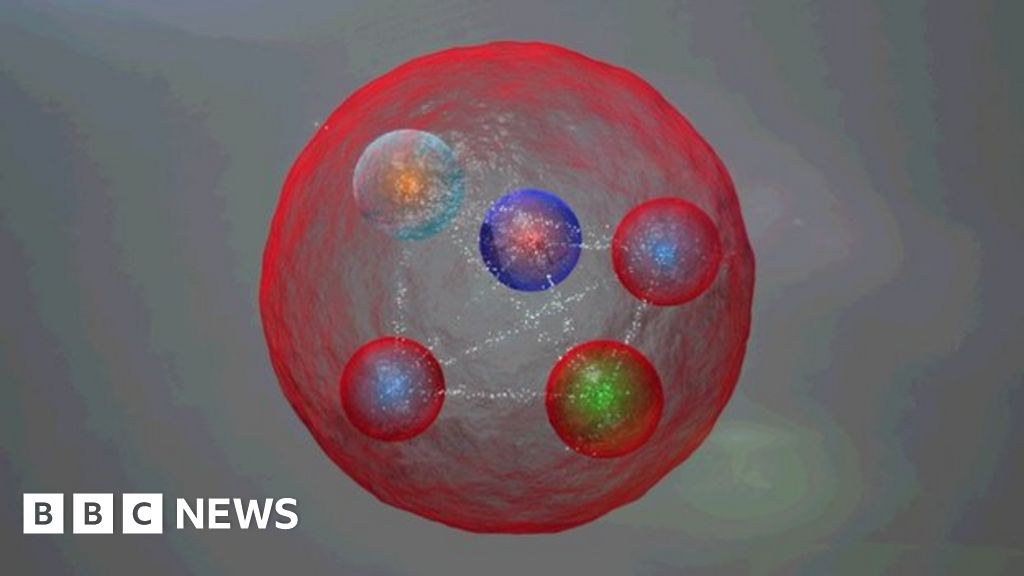 Large Hadron Collider discovers new pentaquark particle - BBC News