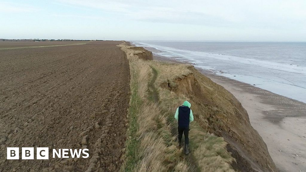 Working on an East Yorkshire cliff edge: 'I have no choice', says ...