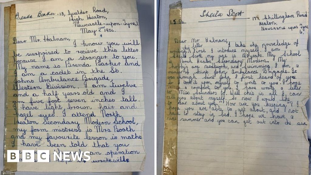 Appeal to trace Newcastle schoolgirl letter writers 60 years on