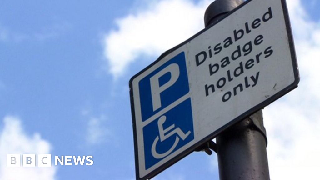 Blue badge thefts more than doubled in a year - BBC News