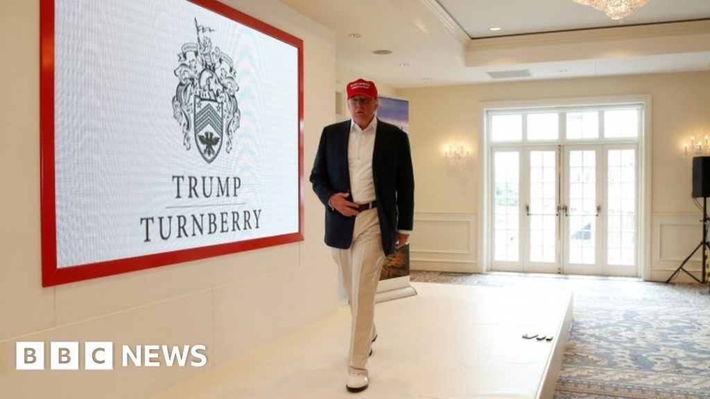 Trump Organisation claims £150m Turnberry investment - BBC News