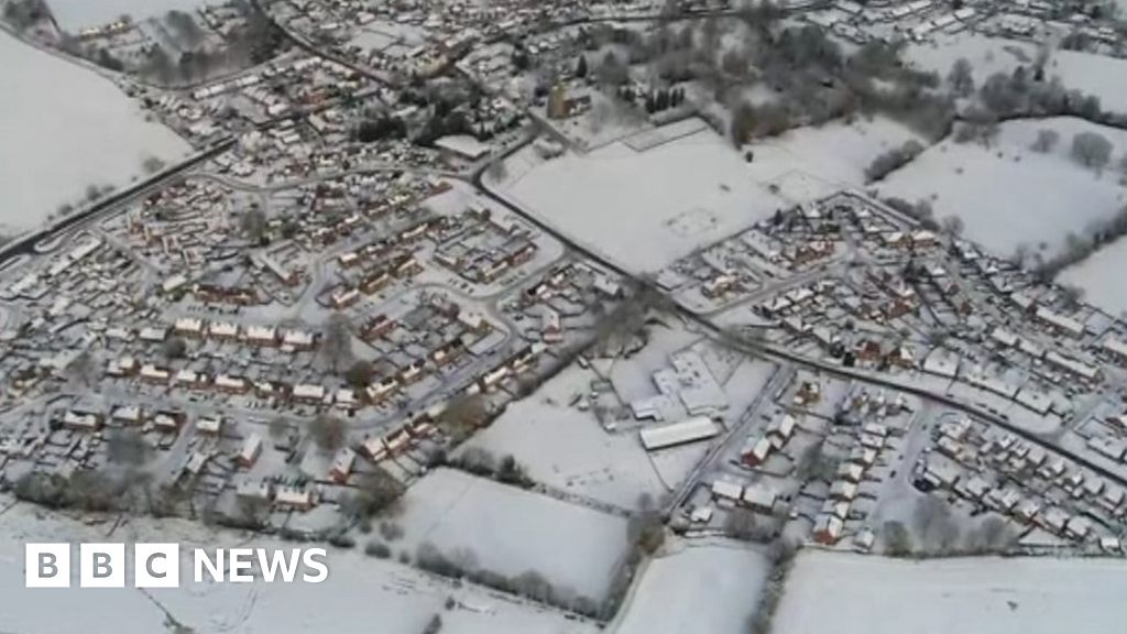 Why is Shawbury the coldest place in the UK? - BBC News