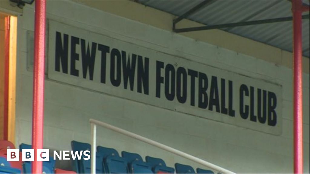 Danes in Powys for Newtown AFC's Europa clash with FC Copenhagen - BBC News