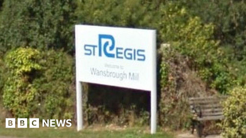 Watchet paper mill set to close with 'tragic' loss of 170 jobs - BBC News