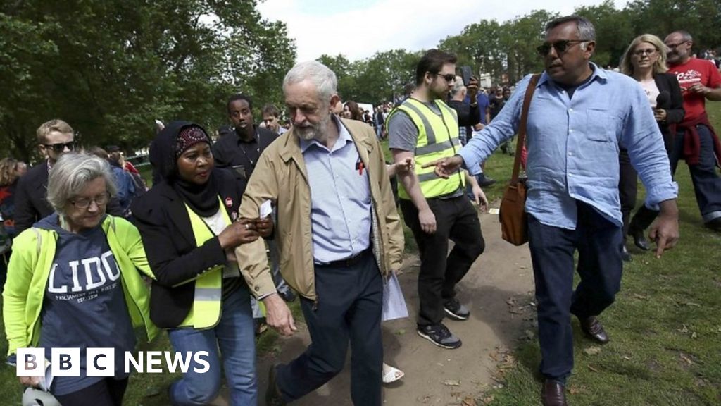 Jeremy Corbyn refuses to answer leadership questions from the media ...