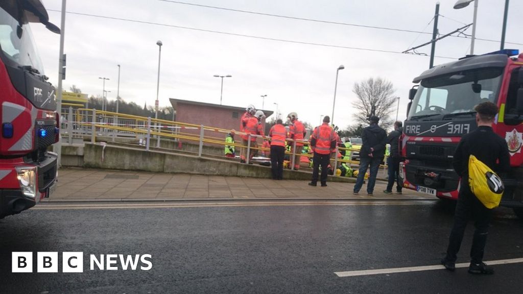 Metrolink services disrupted after woman hit by tram at Oldham Mumps ...
