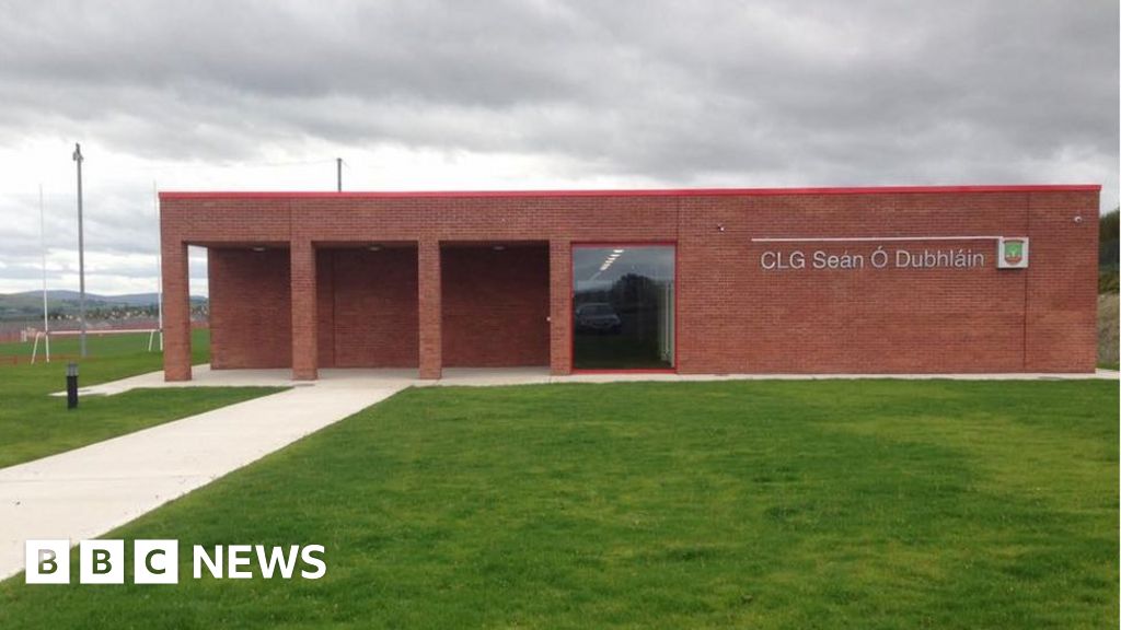 Sean Dolan's GAA club in Londonderry reopens after arson attack - BBC News