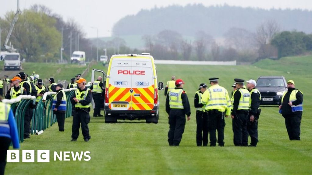 Nineteen in court over Scottish Grand National protest