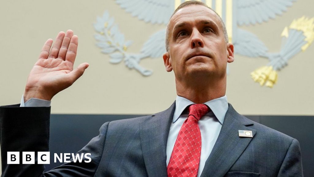 Corey Lewandowski: Ex-Trump aide stonewalls impeachment hearing - BBC News