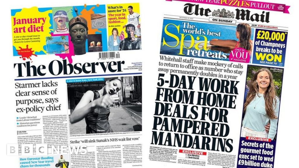 Newspaper headlines: Politics, parties and the monarchy - the last ...