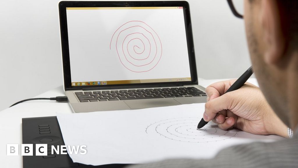 Spiral drawing test detects signs of Parkinson's - BBC News