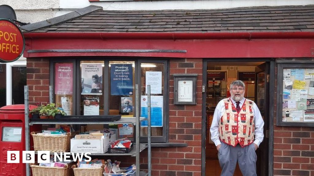 Postmaster retires after 19 years in Bomere Heath