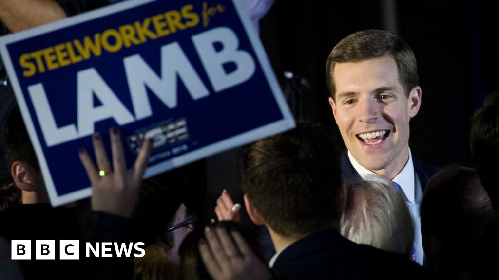 Democrat Conor Lamb claims victory in Pennsylvania election - BBC News