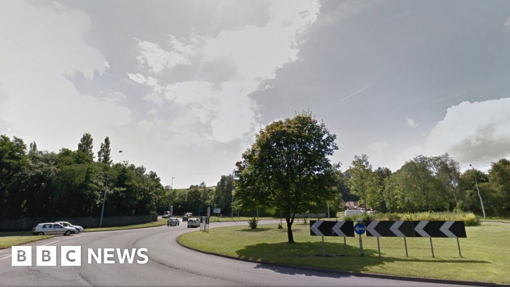 Driver dies after crash with truck at Rogerstone - BBC News