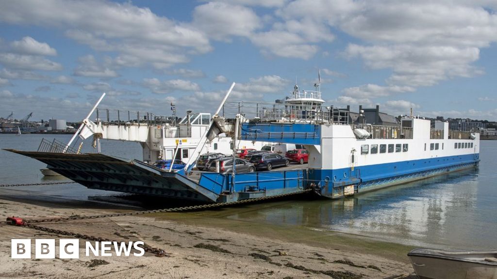 Torpoint Ferry back to full strength following refit - BBC News