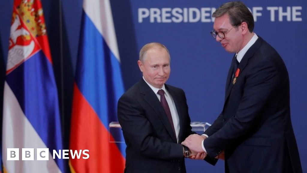 Serbia accuses Russia of spy plot after video leak - BBC News