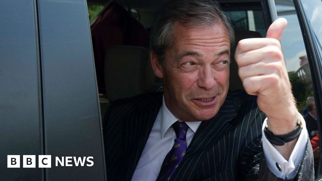 UKIP: Steve Crowther on Nigel Farage NEC relationship - BBC News