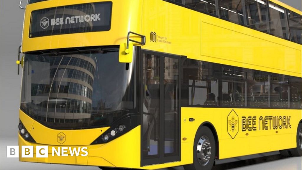 Greater Manchester transport: Bee Network design revealed - BBC News