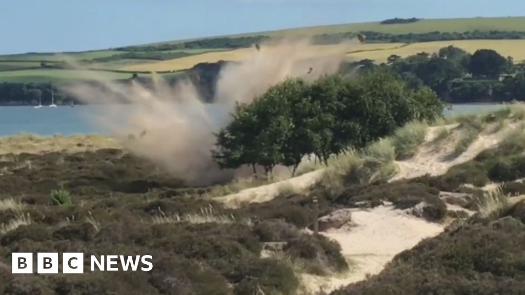 Weymouth and Studland 'unexploded WW2 shells' found - BBC News