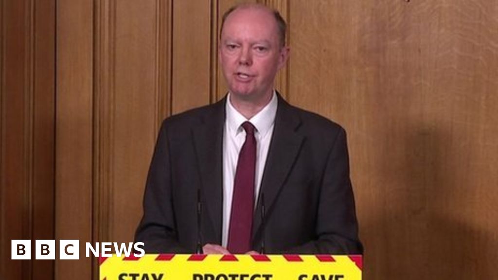 Prof Chris Whitty: 'The rate of mortality will come down relatively slowly'