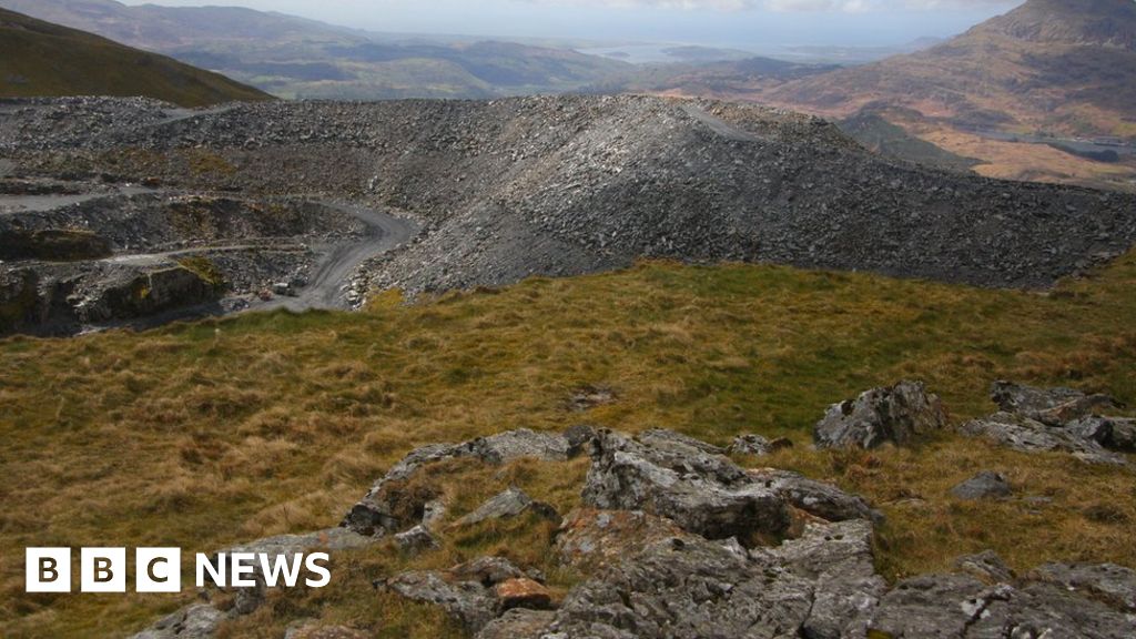 Snowdonia: New mountain created after quarrying - claim