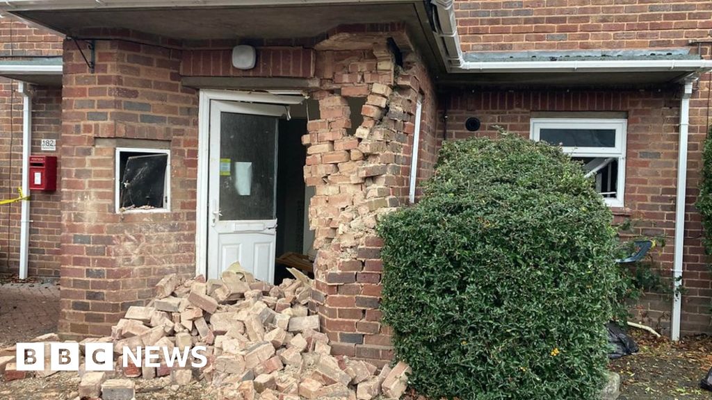 Three hospitalised after car hits house in Worcester