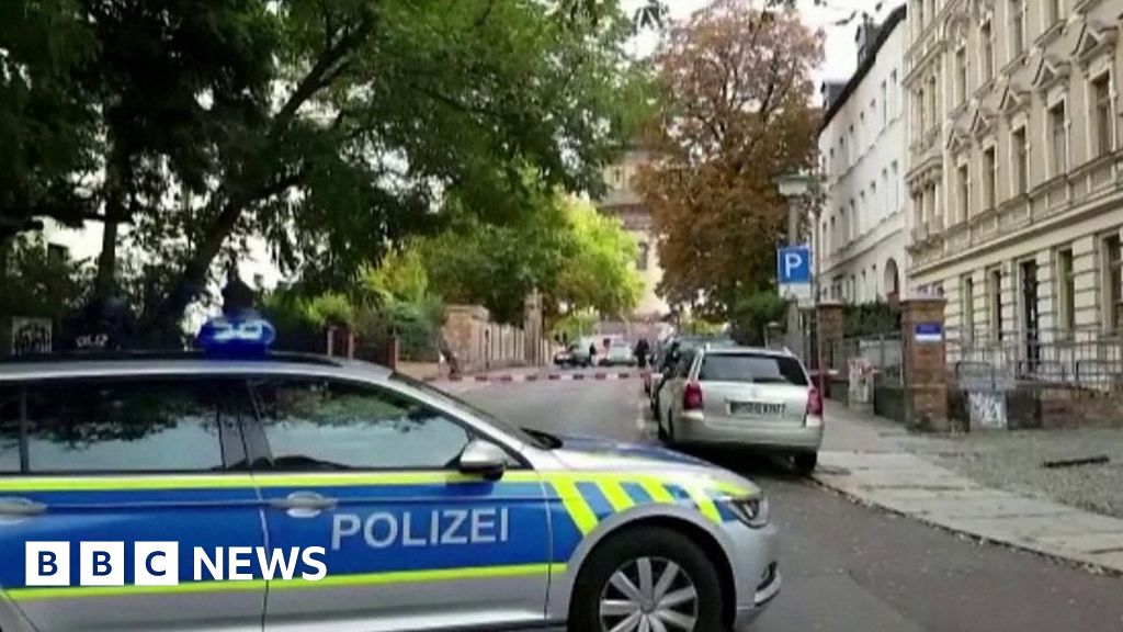 Germany gun attack: Heavy police presence after deadly shooting - BBC News