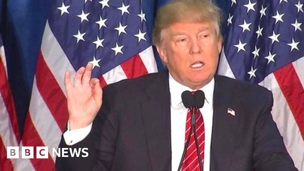 Donald Trump: Mitt Romney is a 'failed candidate' - BBC News