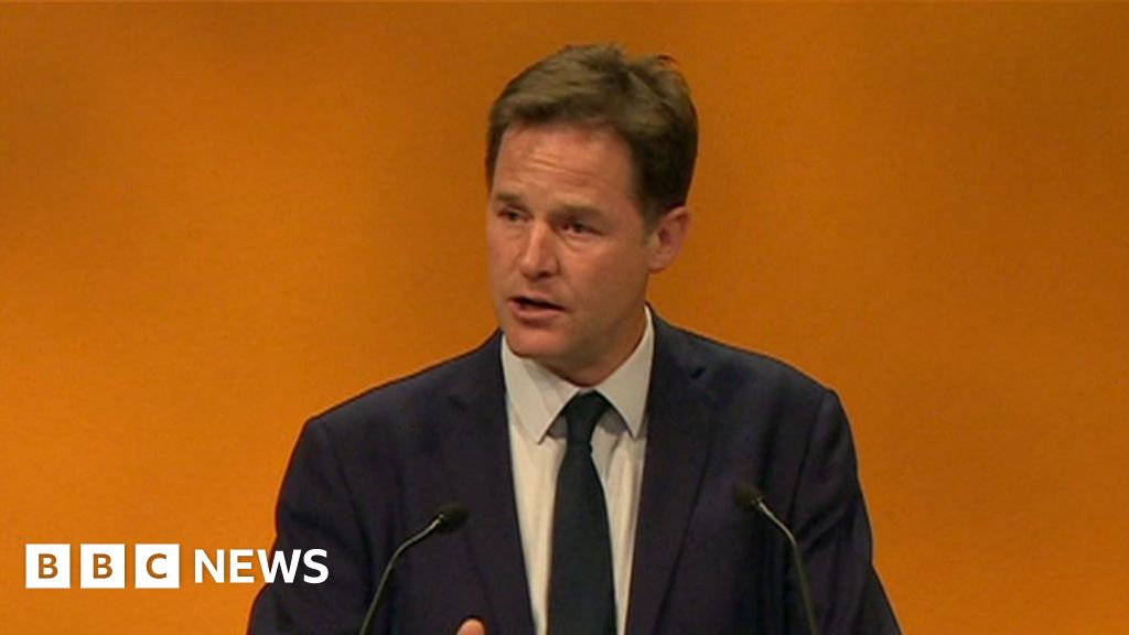 Nick Clegg - Lib Dems are 'comeback kids' - BBC News