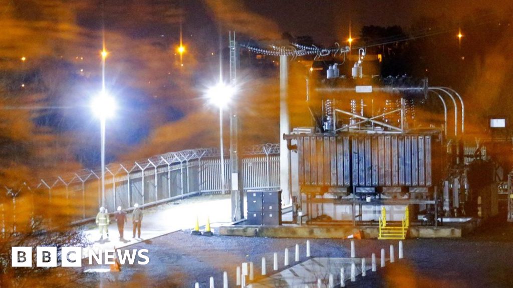 West Belfast: Flash and bang down to substation fault says NIE - BBC News