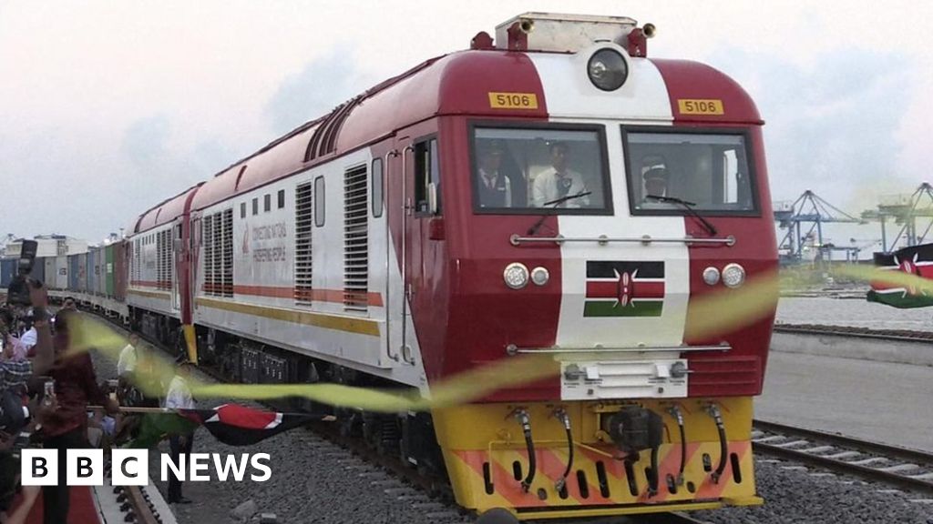 Kenya's first new railway in a century has opened - BBC News