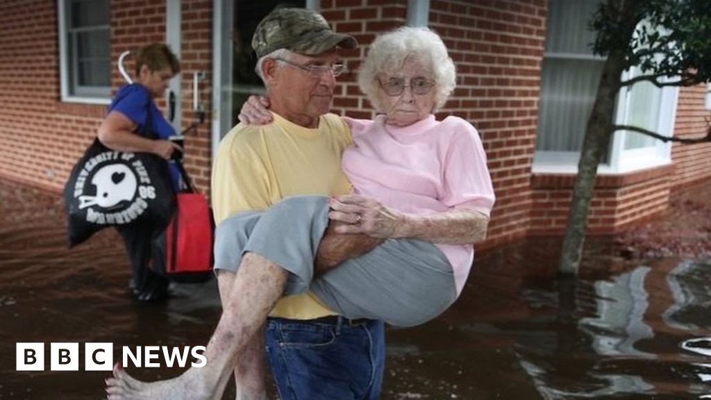 Florence death toll rises to 32 as flooding continues - BBC News