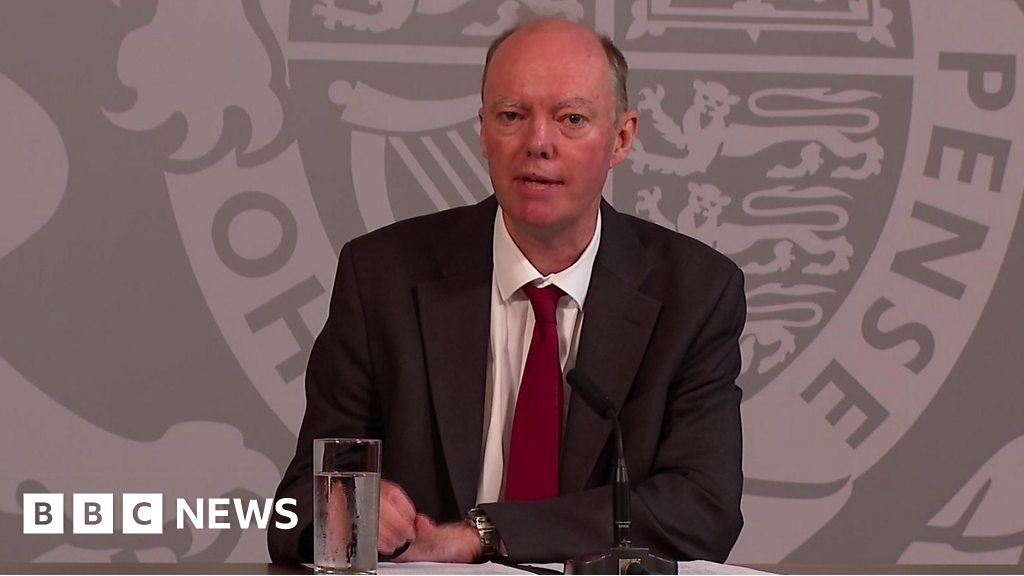 Prof Chris Whitty: 'If I increase my risk, I increase everyone's risk ...