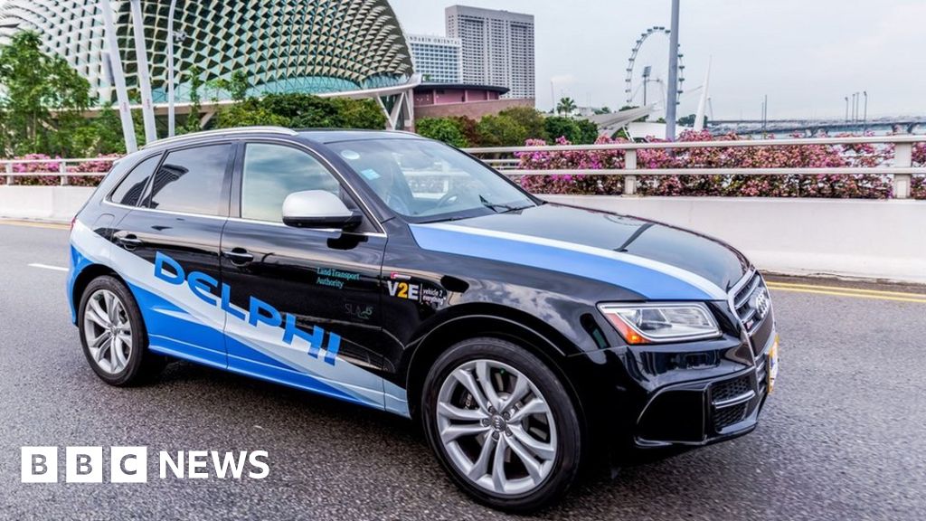 Self-drive taxis to be tested in Singapore - BBC News