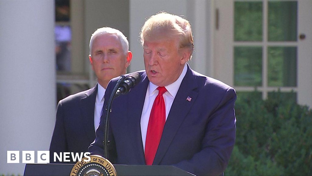 SpaceCom: Trump unveils new US space warfare command - BBC News