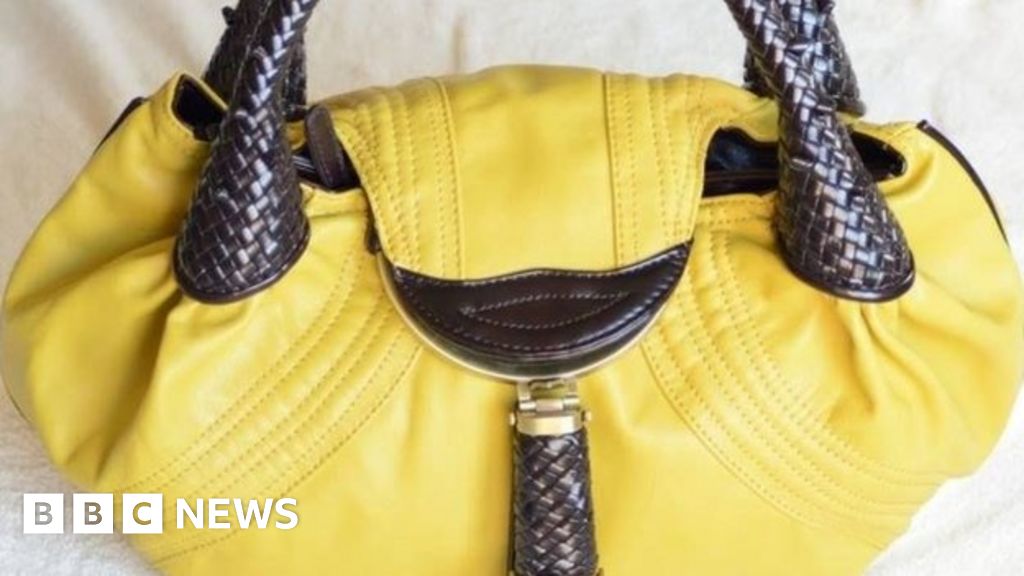 'Ugly' handbag changing hands for charity - BBC News