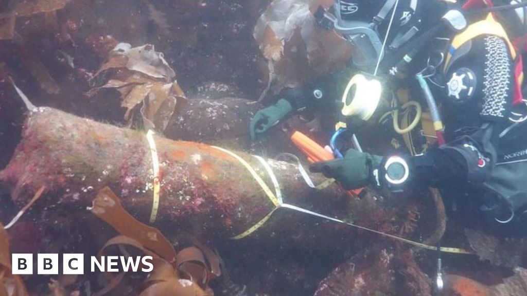 Plan to protect Shetland's 270-year-old Swedish shipwreck - BBC News
