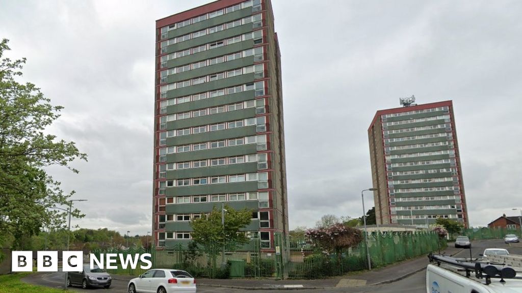 Belvoir: Windows and doors smashed in Belfast tower block
