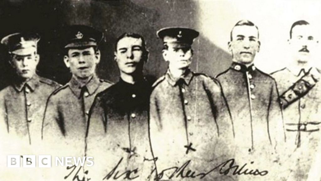 The Collins brothers: Waterford tribute to tragic WW1 family - BBC News