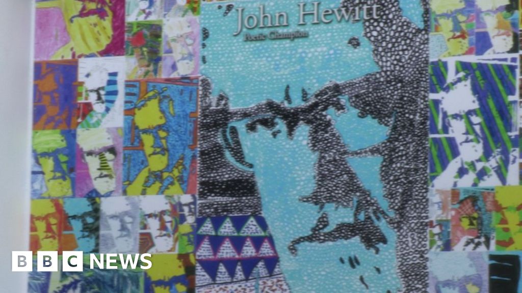 Heaney and Hewitt poems help inspire classroom creations - BBC News