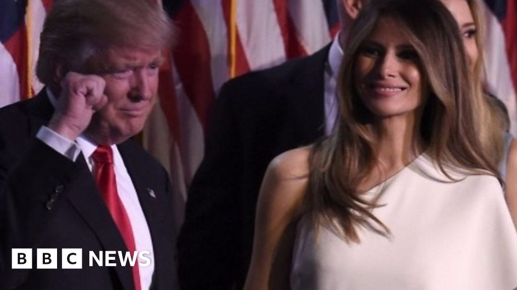 The Trumps prepare for the White House - BBC News