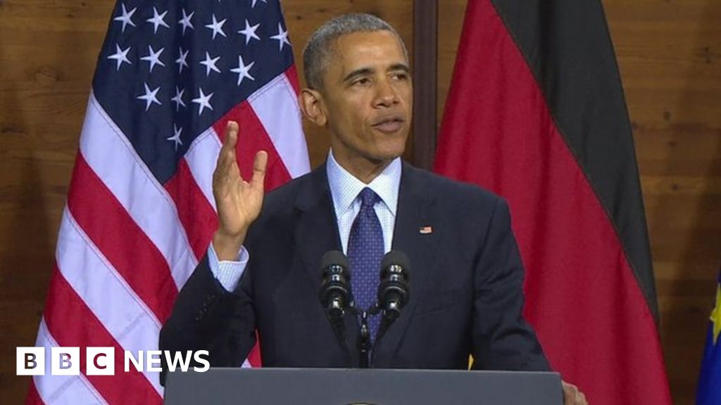Obama urges EU for 'unity' on security - BBC News