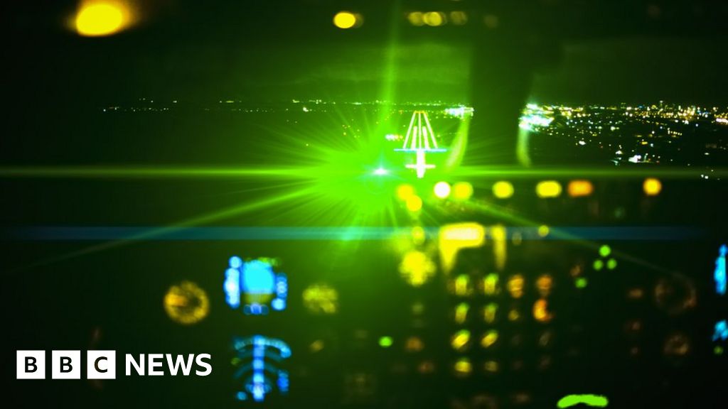 Leeds Bradford Airport laser: Police helicopter watches flights