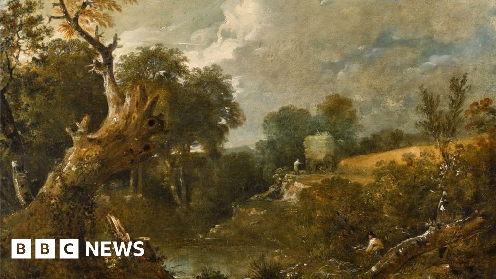 Early John Constable painting to be sold at auction