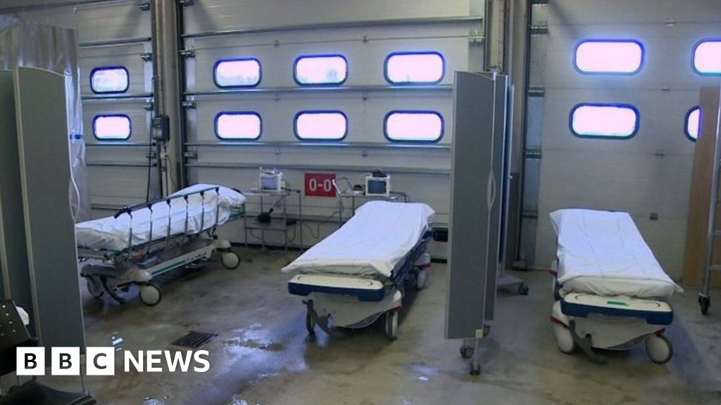 Iceland hospital turns garage into emergency department - BBC News